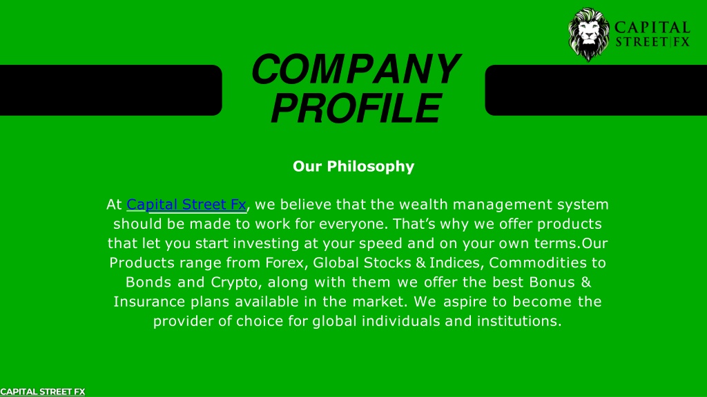 PPT - why is capital street fx a best forex broker? PowerPoint ...