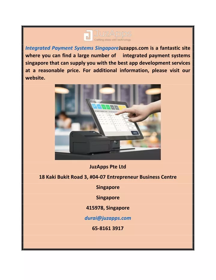 PPT - Integrated Payment Systems SingaporeJuzapps.com PowerPoint ...