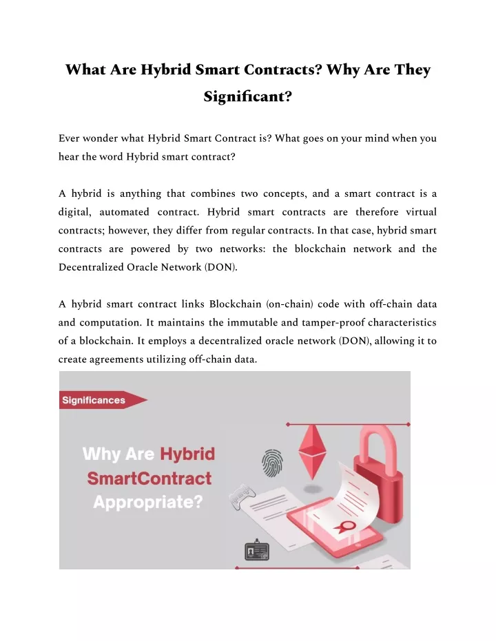 PPT - What Are Hybrid Smart Contracts? Why Are They Significant ... PPT - What Are Hybrid Smart Contracts? Why Are They Significant ...