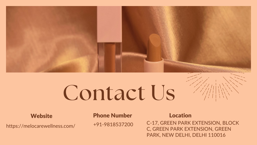 PPT - Melocare Wellness Celebrity Aesthetic Clinic PowerPoint ...