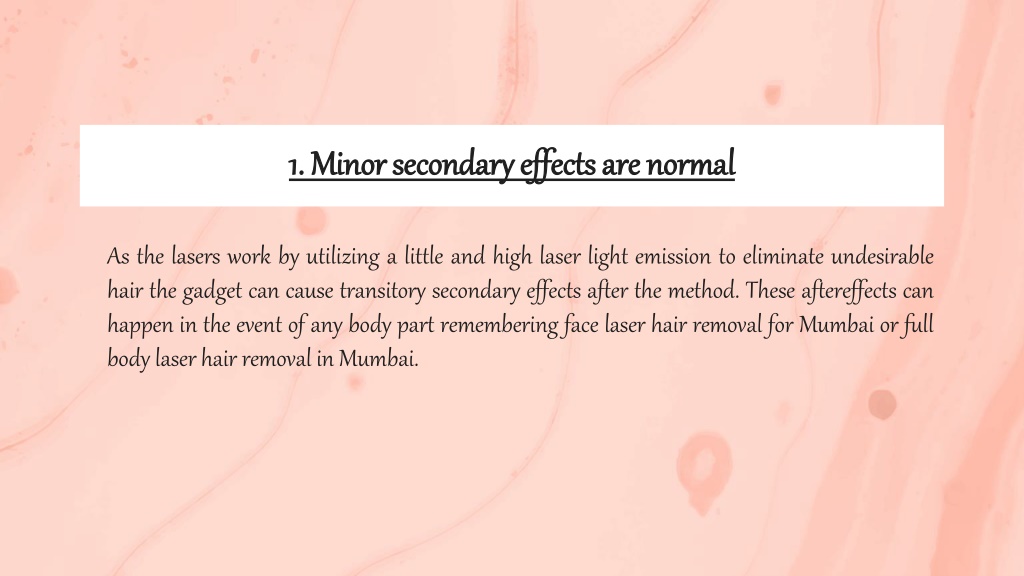 PPT - LASER HAIR REMOVAL SIDE EFFECTS PowerPoint Presentation, free ...