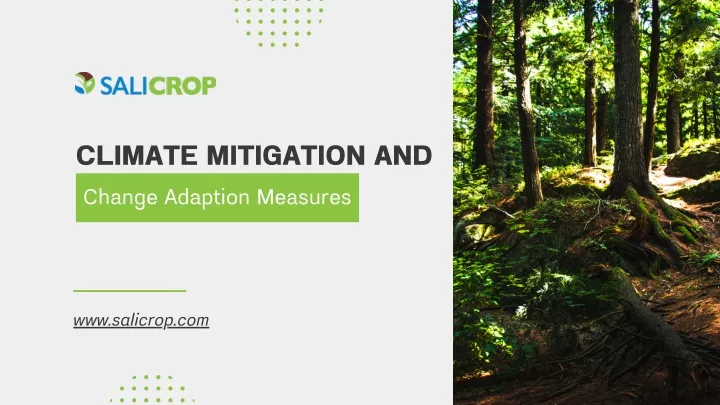 PPT - Climate Mitigation and Change Adaption Measures PowerPoint ...