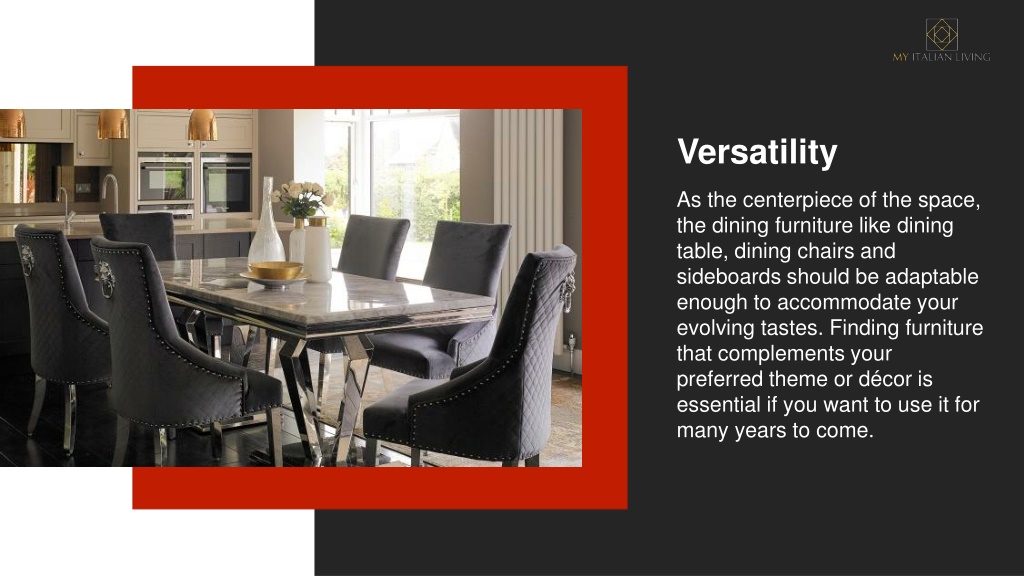 PPT - 5 Things To Consider While Buying Dining Furniture Online ...