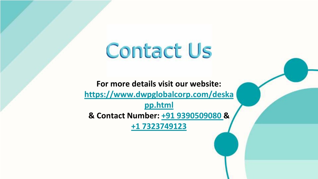 PPT - Best Desktop Application Development Services | DWP Global Corp ...