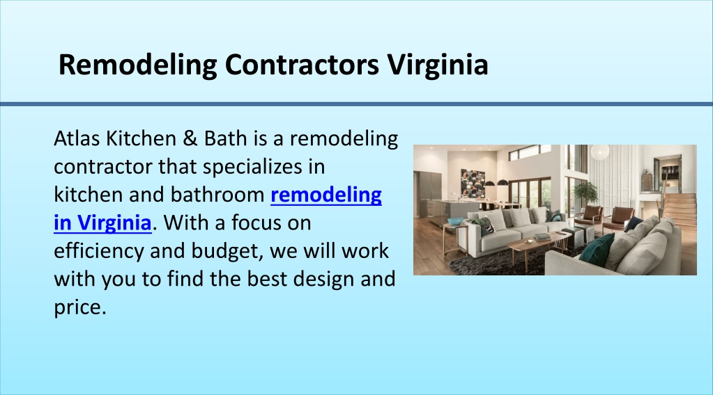 PPT - Best Home Remodeling Contractors In Virginia PowerPoint ...