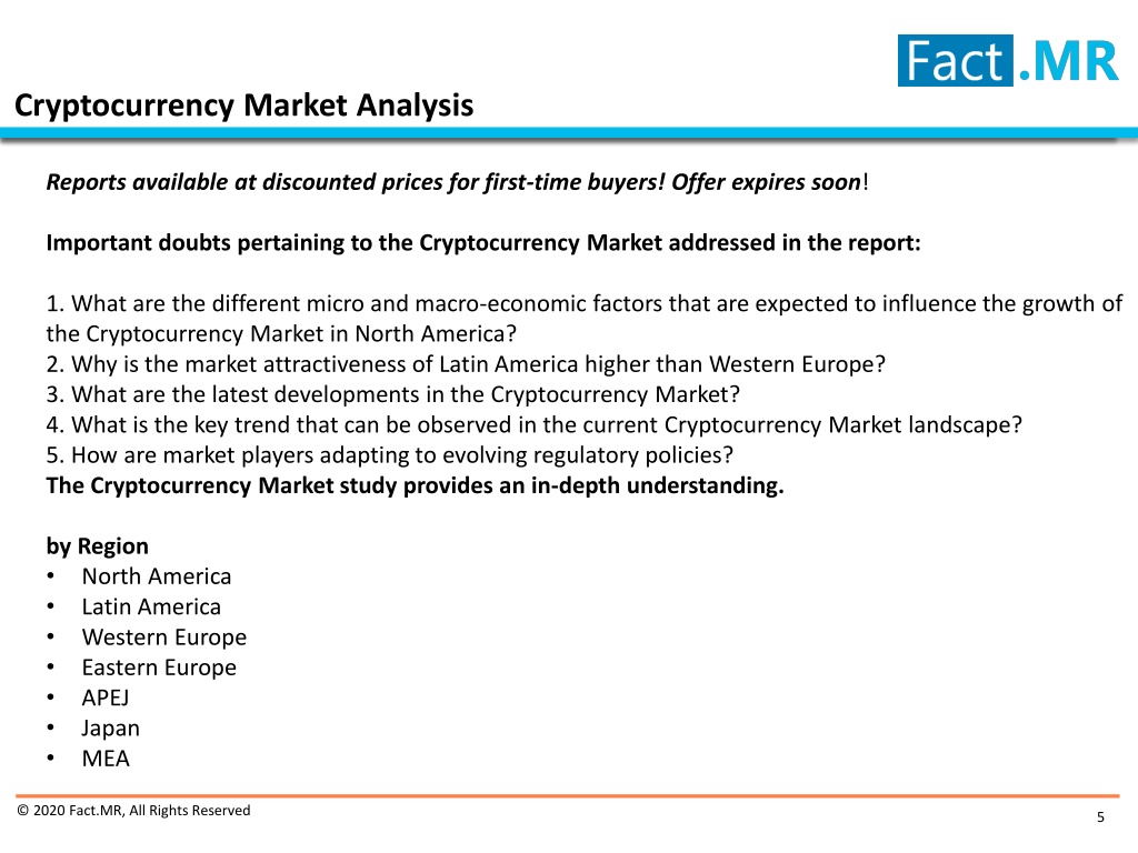 PPT - Cryptocurrency Market - Fact.MR PowerPoint Presentation, free ...