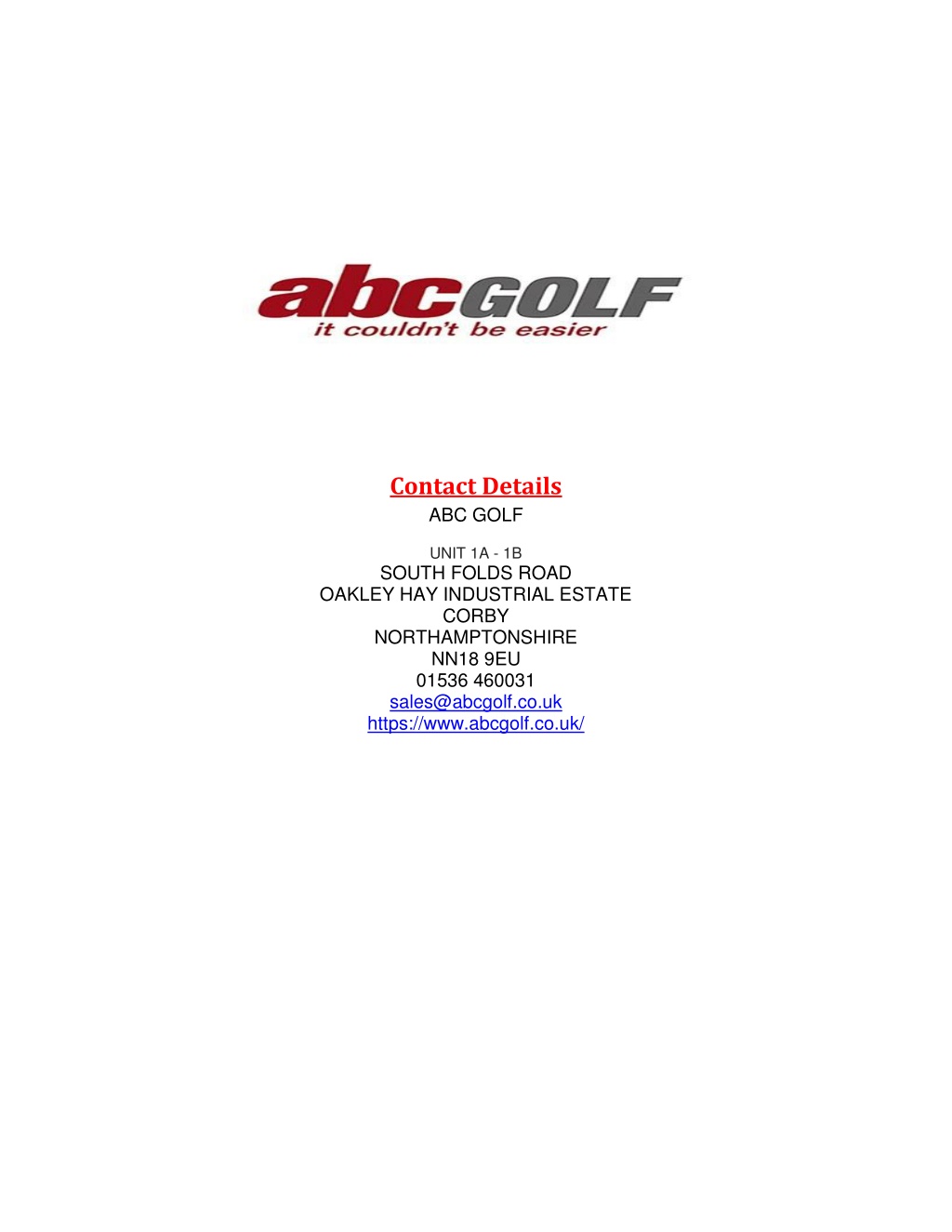 PPT - Buy Golf Clothing & Accessories Online - ABC Golf PowerPoint ...