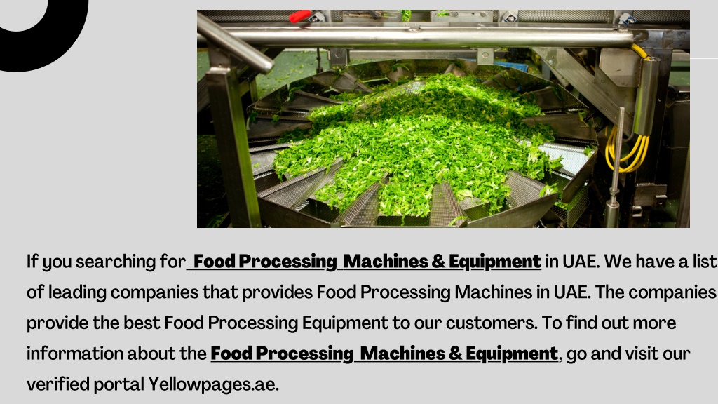 PPT - Buy Food Processing Machines & Equipment in UAE PowerPoint ...