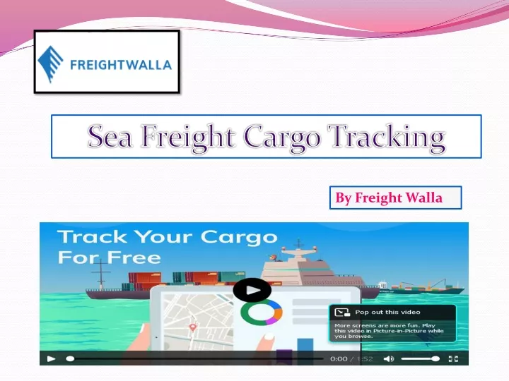 PPT - Sea Freight Cargo Tracking PowerPoint Presentation, free download ...