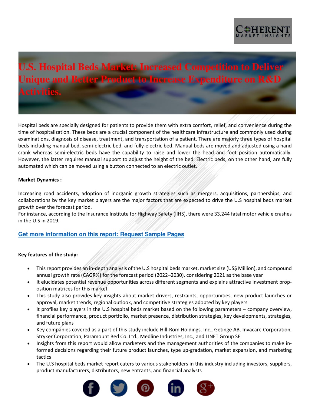 Ppt U S Hospital Beds Market Powerpoint Presentation Free Download