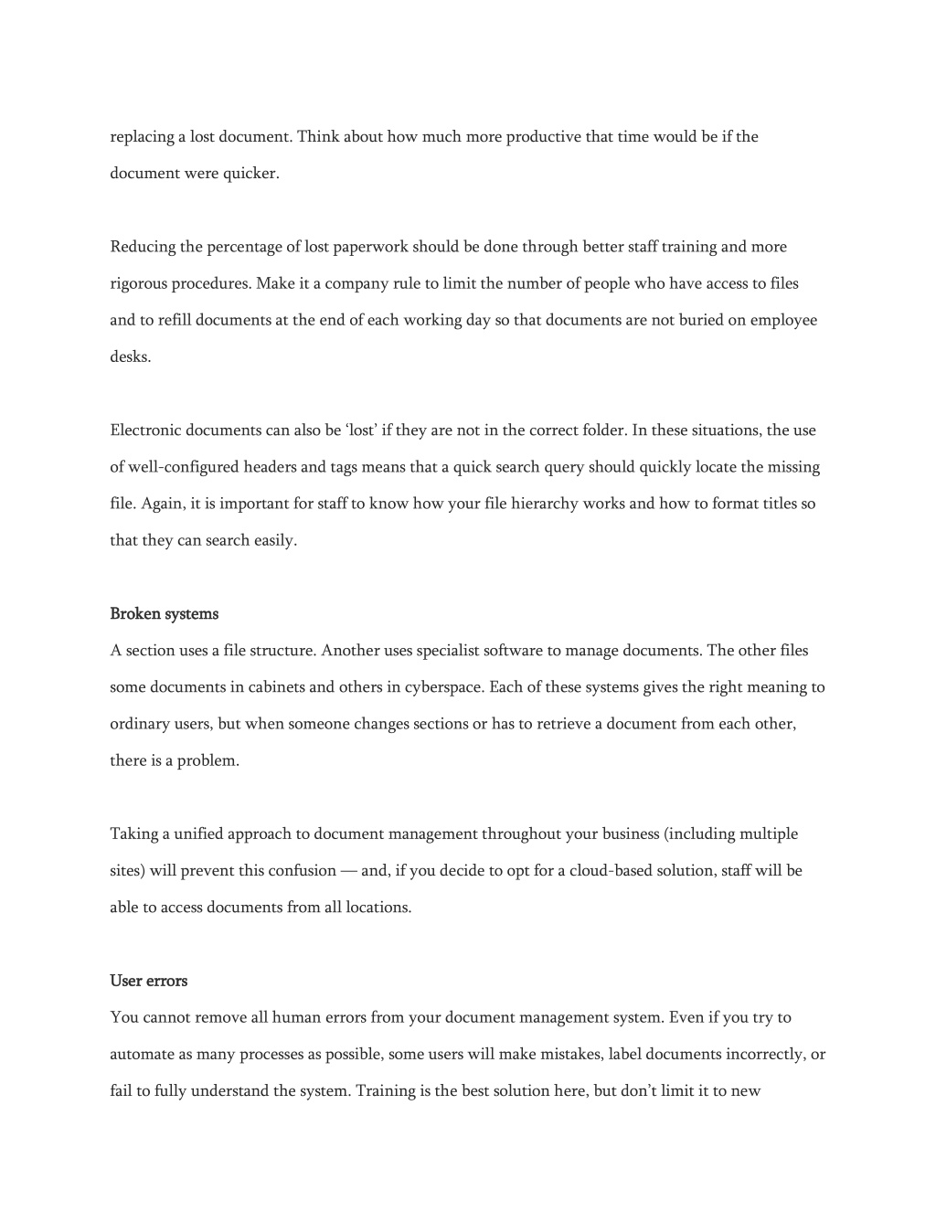 PPT - Common Document Management Problems & How to Avoid Them ...
