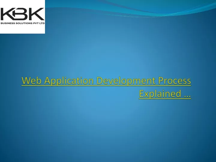 PPT - Web Application Development In Hyderabad PowerPoint Presentation ...