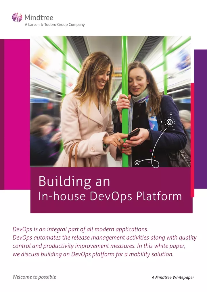 PPT - Building an In-House DevOps Service Platform for Mobility Solution - A Mindtree PowerPoint ...