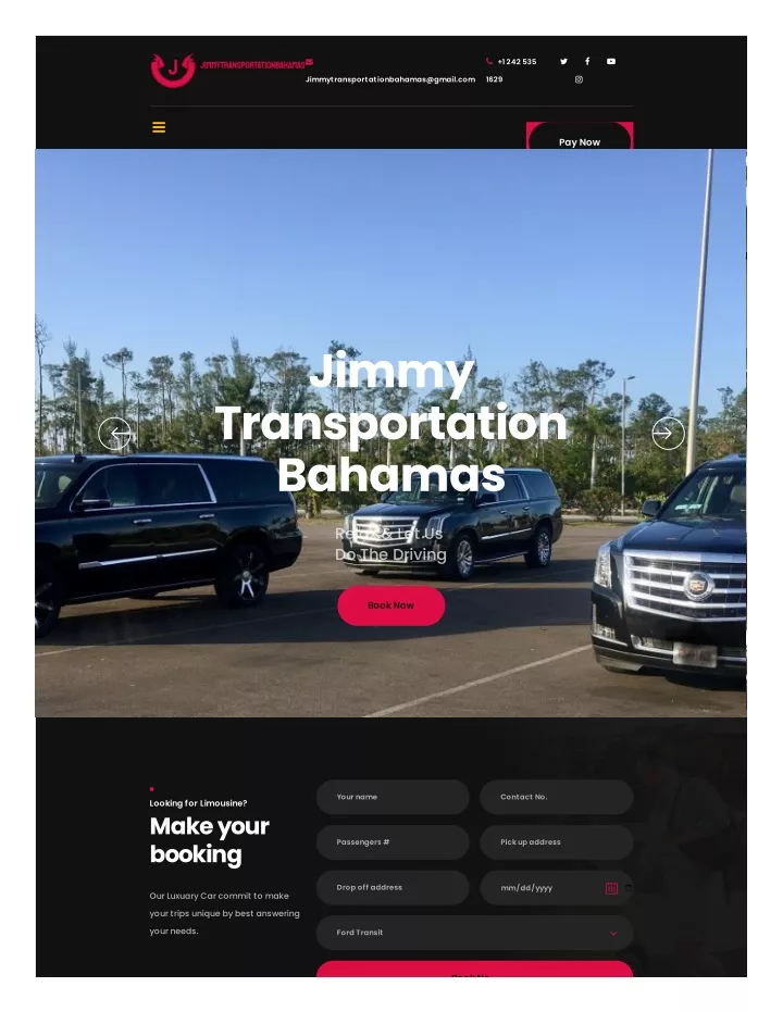 PPT - Transportation in Nassau Bahamas | Limousine service Bahamas ...