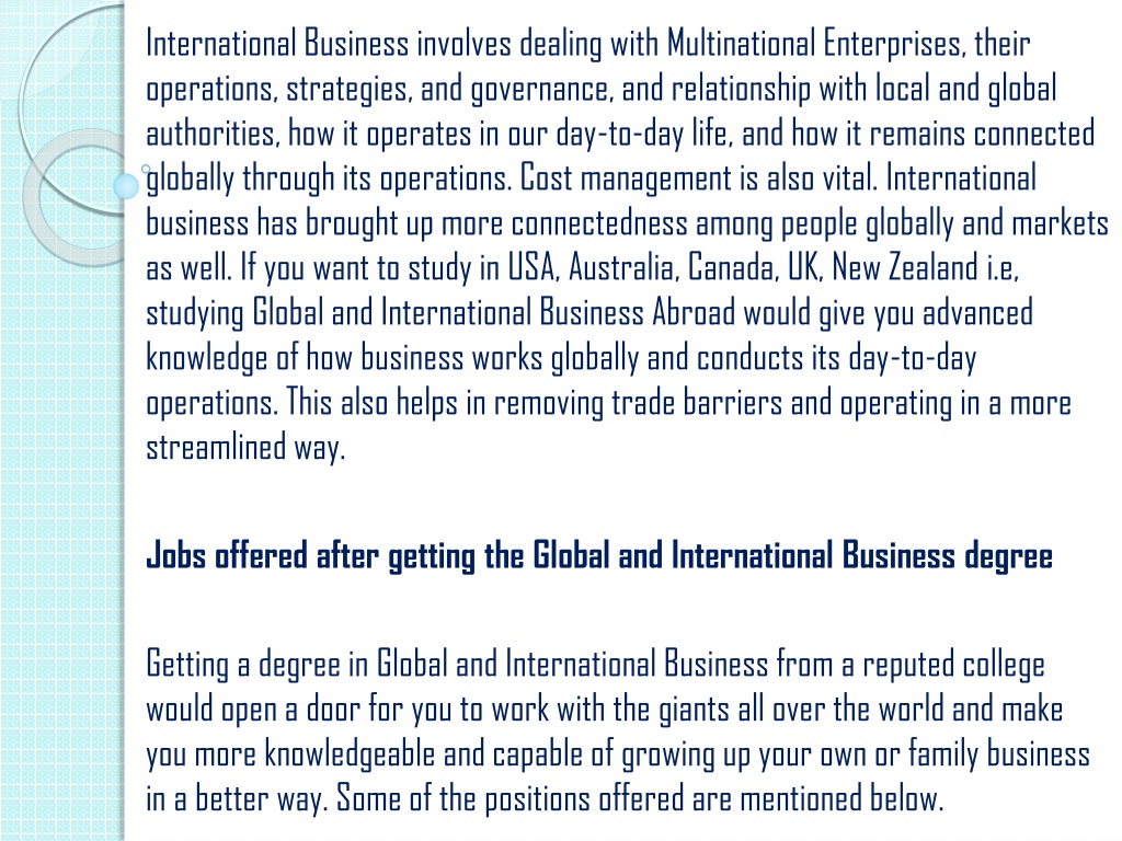 PPT - Study in USA, Australia, Canada, UK, New Zealand | Global & International PowerPoint ...