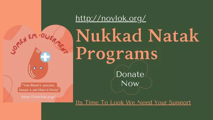 PPT - Feed a Hungry Child in Delhi | NGO For Women | Nukkad Natak Programs | Women Emp ...