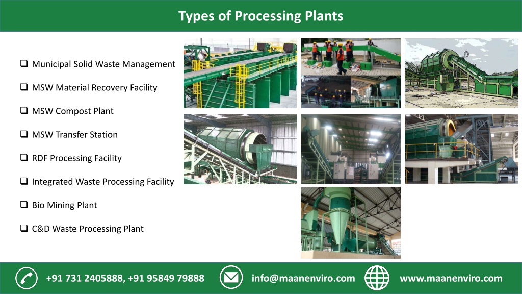 PPT - Manufacturing of Processing Plants and Equipment’s for Waste ...