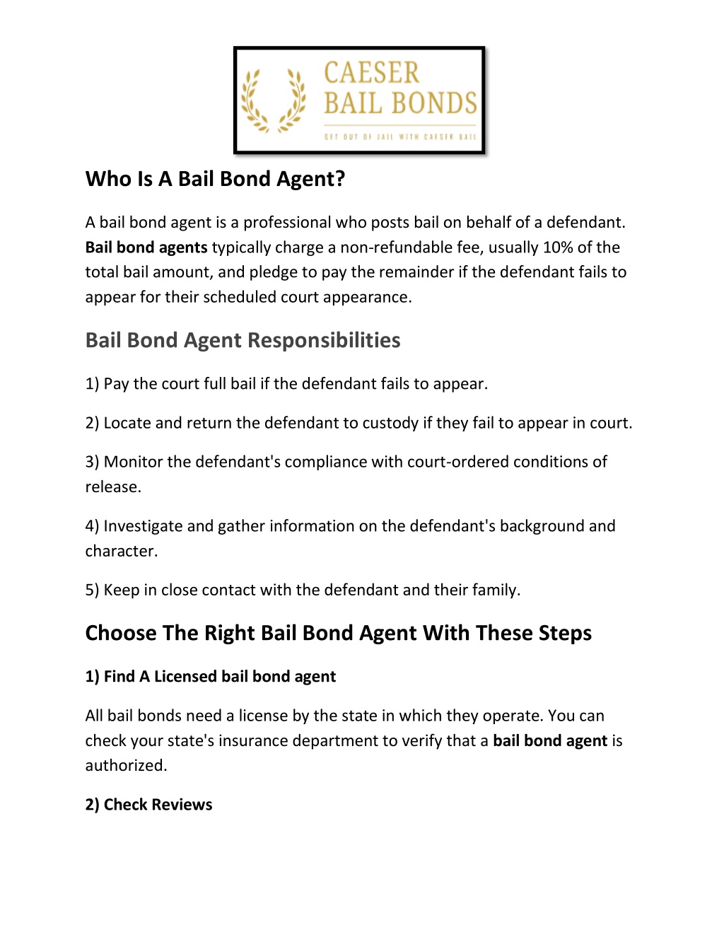 PPT - How to Choose the Right Bail Bond Agent PowerPoint Presentation ...