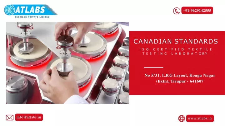 PPT - Canadian Standards Testing Laboratory in Tirupur PowerPoint ...