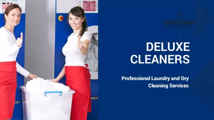 PPT - Ironing & Laundry Services near Durham - Deluxe Cleaners ...