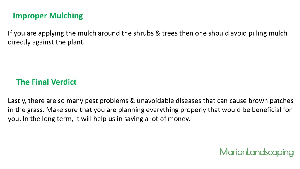 PPT - Get Landscaping Services from Marion landscaping PowerPoint ...