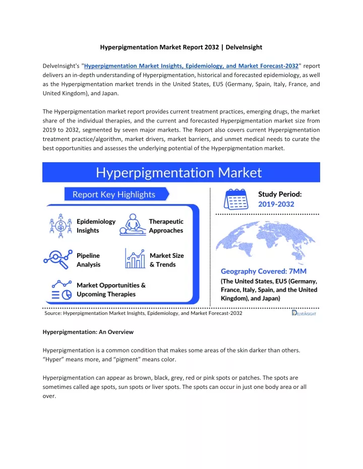 PPT - Hyperpigmentation Market PowerPoint Presentation, free download ...