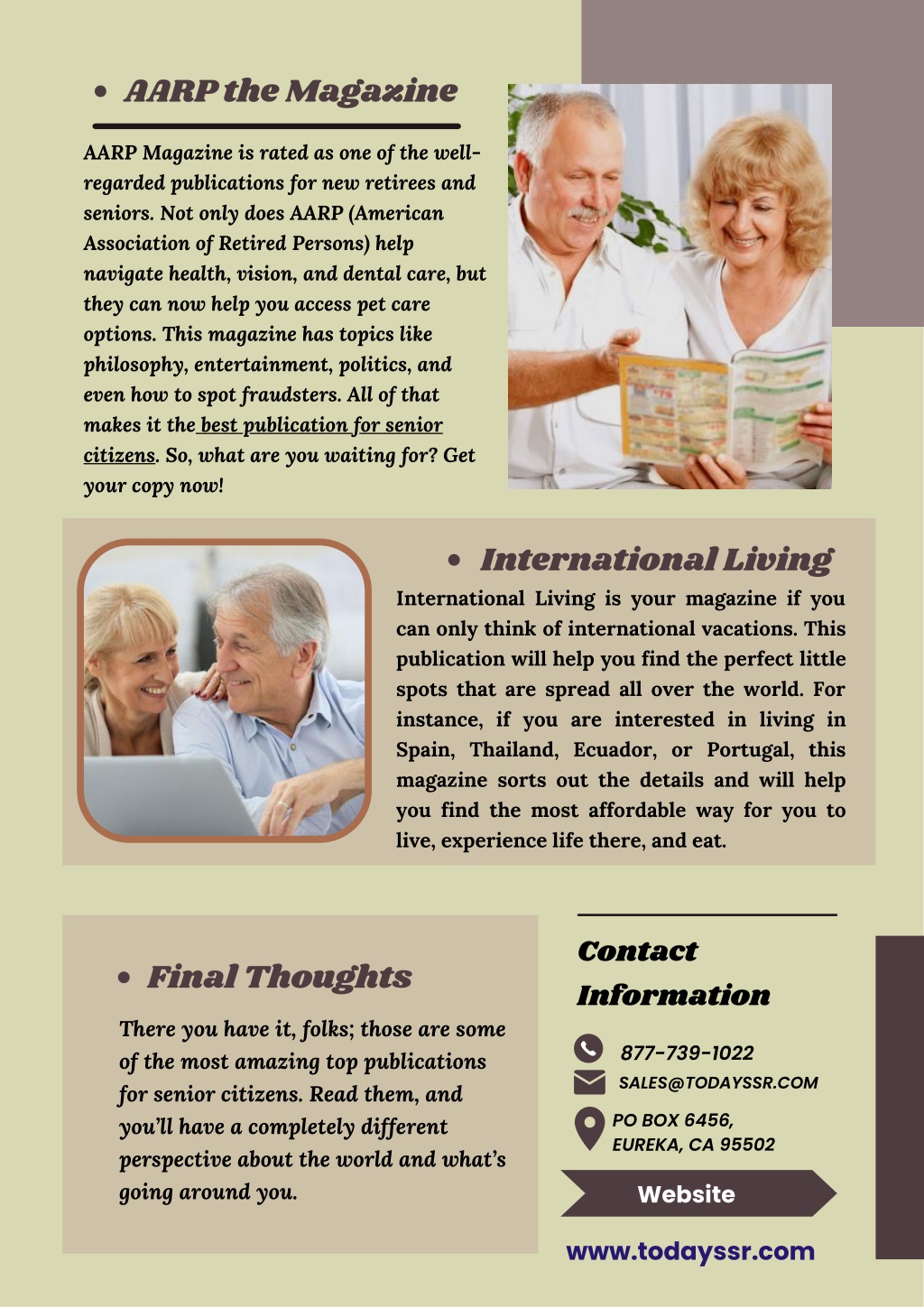 PPT - Find The Top Publications for Senior Citizens - Today SSR ...