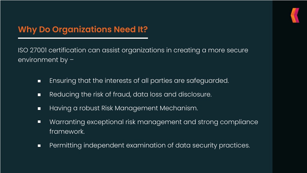 PPT - ISO 27001: The International Standard For Information Security ...