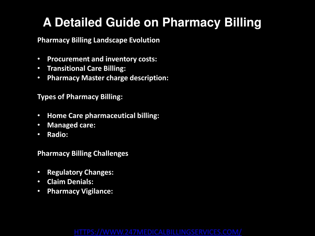 PPT - A Detailed Guide on Pharmacy Billing PowerPoint Presentation ...