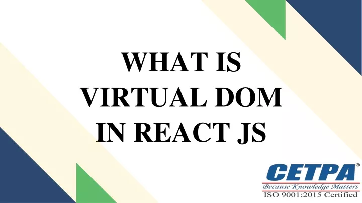 PPT - What Is Virtual DOM In React JS PowerPoint Presentation, free ...