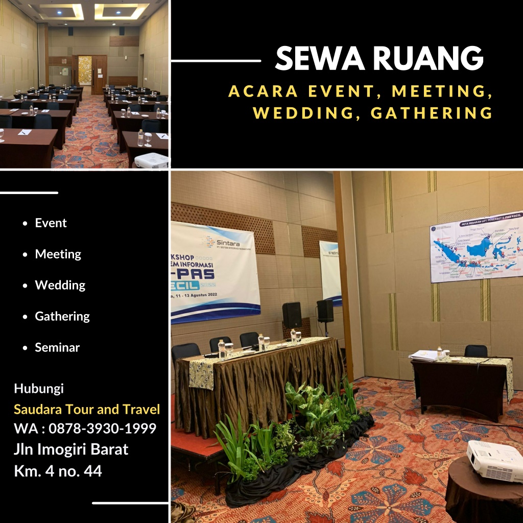 PPT - TERBAIK, WA 0878-3930-1999, Sewa Ruang Acara Jogja PowerPoint Presentation - ID:11545100