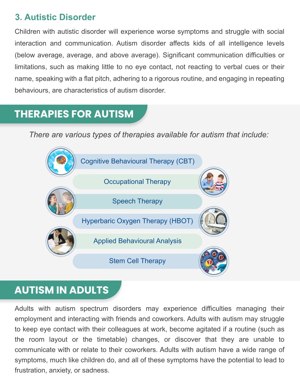 PPT - Autisum Types, Symptoms, and Treatment Therapies PowerPoint ...