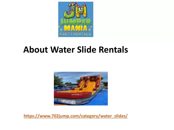 PPT - About Water Slide Rentals PowerPoint Presentation, free download ...