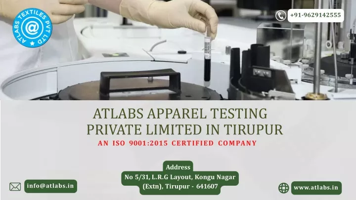 PPT - Professional Textile Testing Laboratory in Tirupur PowerPoint ...