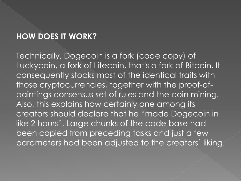 PPT - How Does Dogecoin Work? How To Buy DOGE In Canada? PowerPoint Presentation - ID:11547204