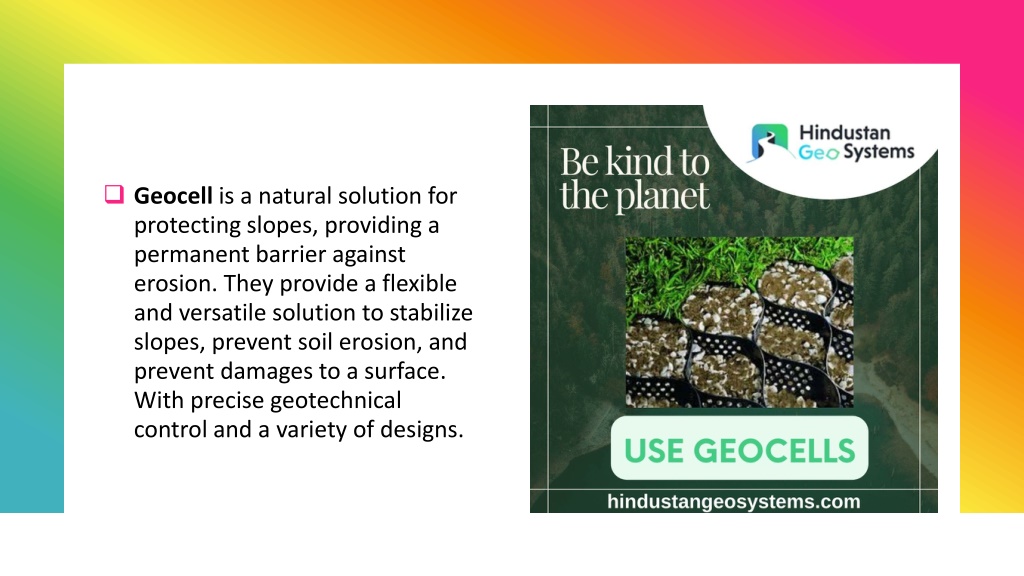 PPT - Use Geocells For Slope Protection PowerPoint Presentation, free download - ID:11548031