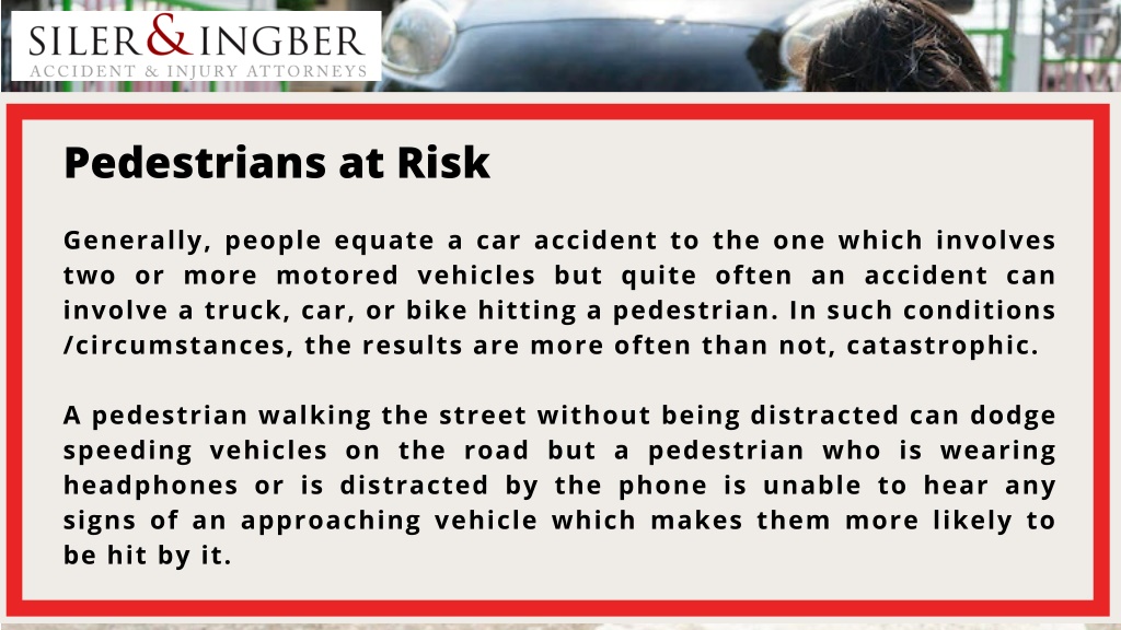PPT - Pedestrian Accidents on a Rise in New York PowerPoint ...