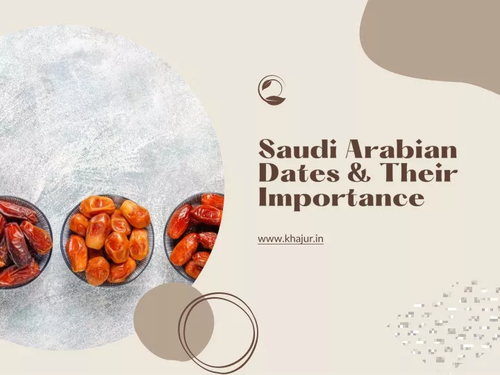 PPT - Saudi Arabian Dates PowerPoint Presentation, free download - ID ...