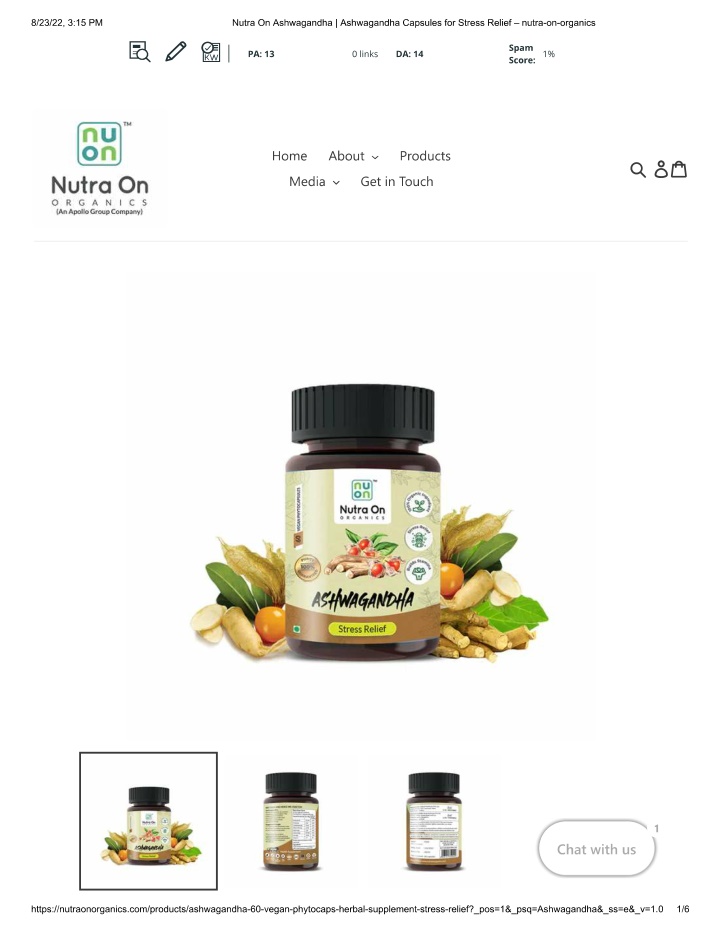 PPT - Nutra On Ashwagandha | Ashwagandha Capsules for Stress Relief ...