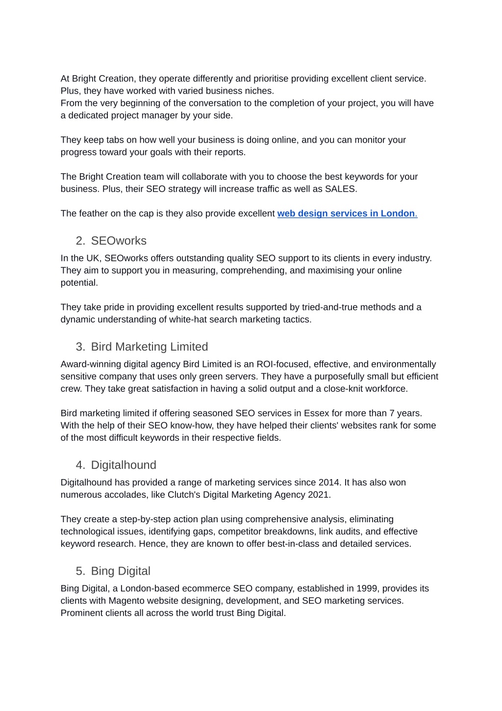 PPT - Here are the top 10 SEO consultants in London PowerPoint ...
