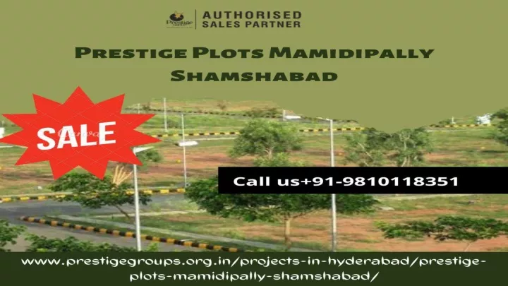 PPT - Prestige Plots Mamidipally Shamshabad Location Map PowerPoint ...