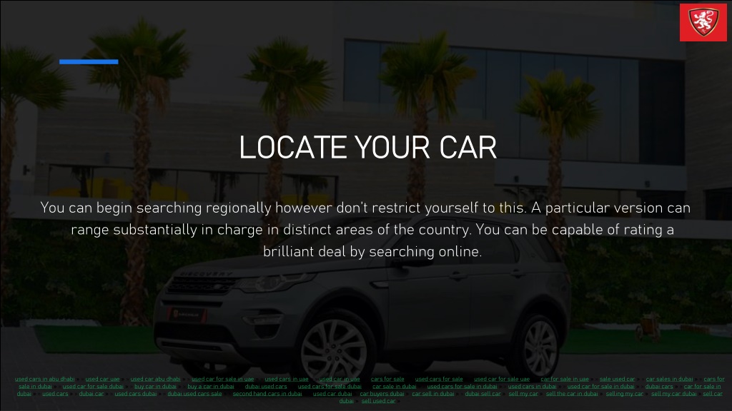 PPT - Dubai Used Cars Complete Guide For Buying A Used Car in UAE ...