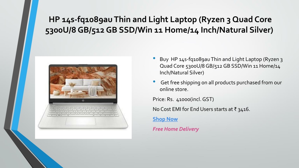 PPT - Top 5 Brand New HP Laptops to Buy in 2022 PowerPoint Presentation ...