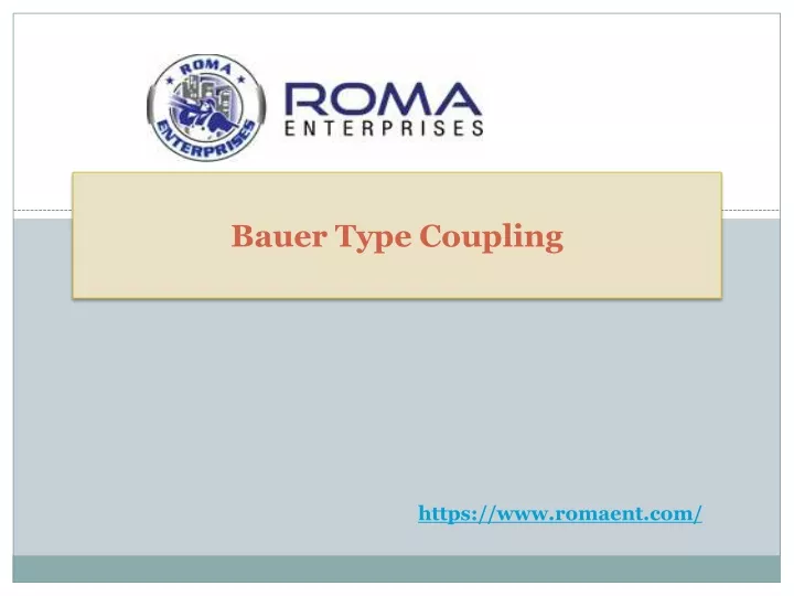 PPT - Bauer Type Coupling PowerPoint Presentation, free download - ID ...