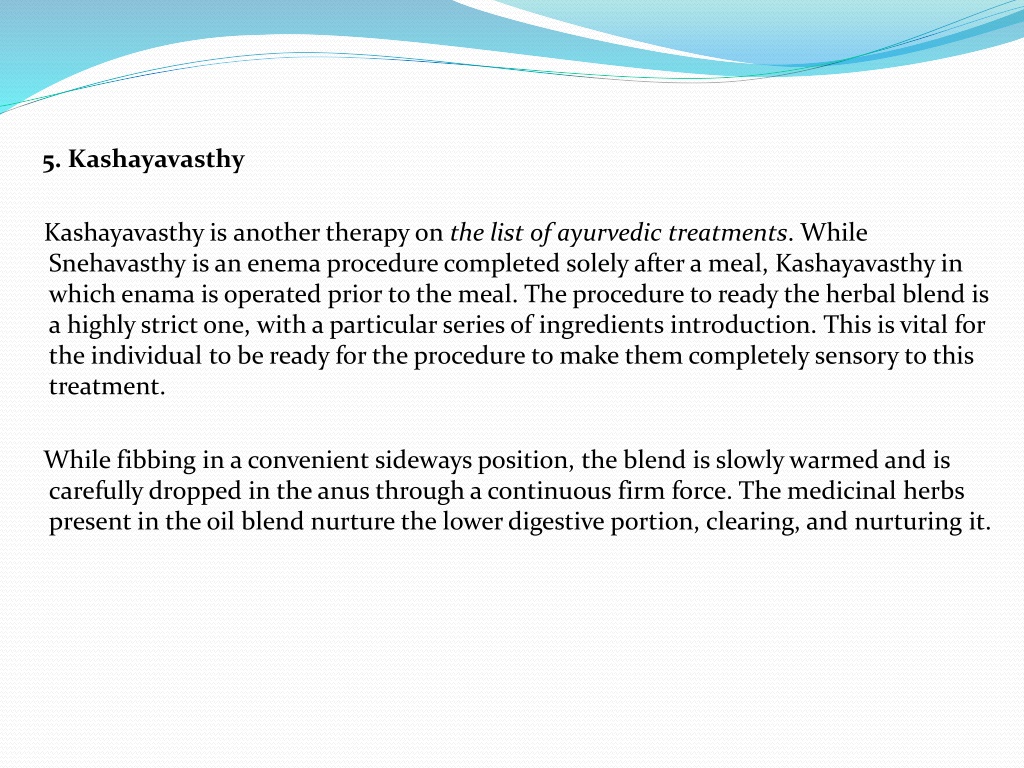 PPT - List of Ayurvedic Treatments In India PowerPoint Presentation ...