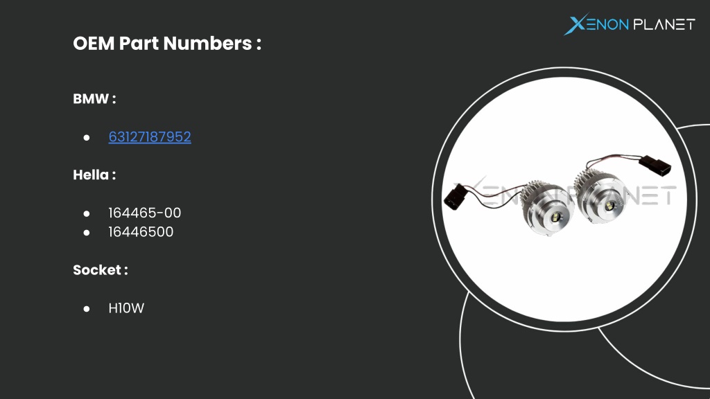 PPT - LUMRO angel eyes bmw e60 Bulbs PowerPoint Presentation, free ...