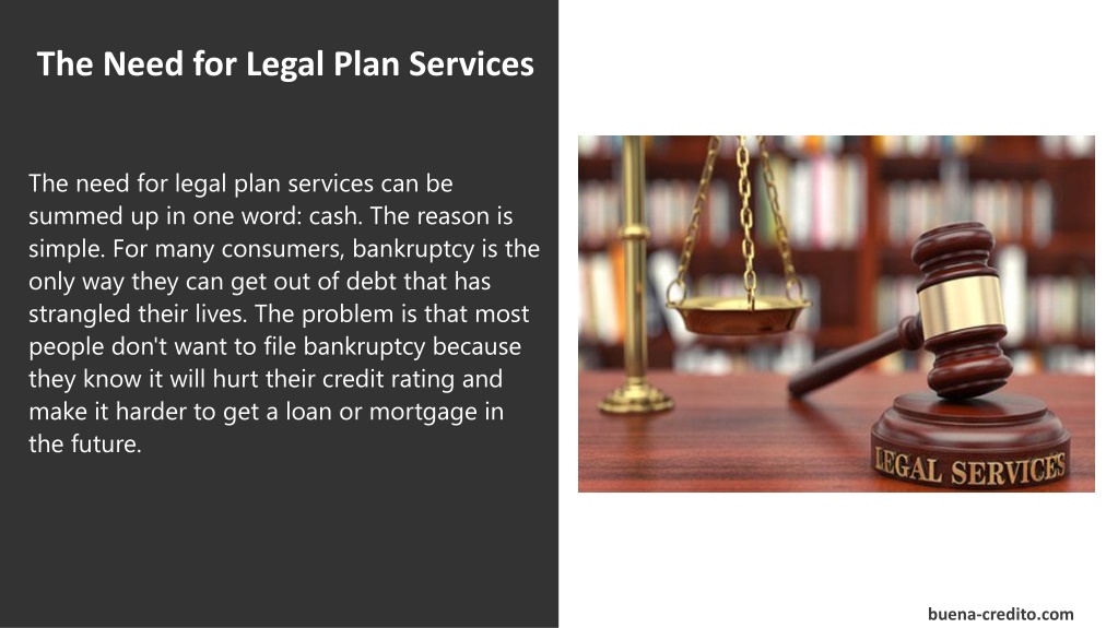PPT - The Need for Legal Plan Services for Poor Credit PowerPoint ...