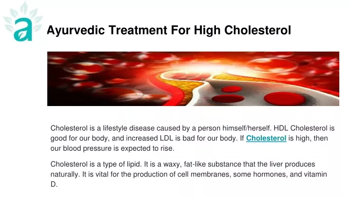 PPT - Take Ayurvedic Treatment For High Cholesterol PowerPoint ...