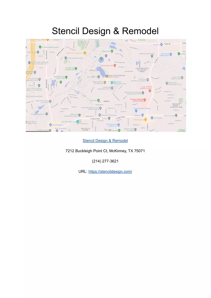 PPT - Stencil Design & Remodel PowerPoint Presentation, free download ...