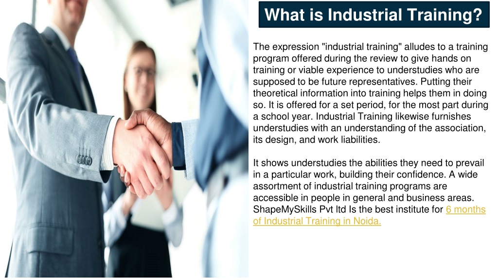 PPT - 6 months industrial Training in Noida PowerPoint Presentation ...